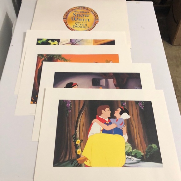Other | Disney Lithograph Portfolio 4 Prints | Poshmark